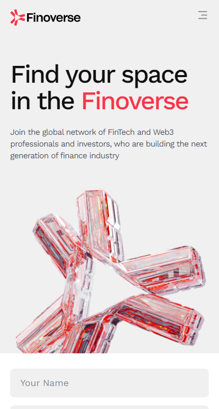 Finoverse - First Page